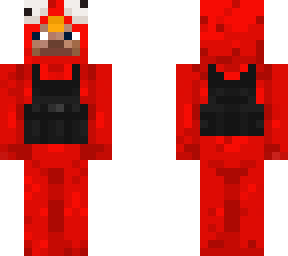 Elmo suit | Minecraft Skin