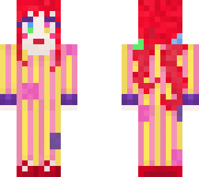 clown girl | Minecraft Skin