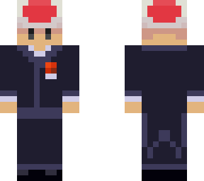 Toad in a suit | Minecraft Skin