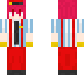 Kasane Teto Mesmerizer | Minecraft Skin