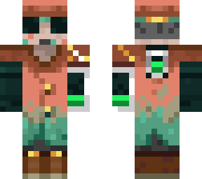 COPPER CHEMIST SKIN | Minecraft Skin