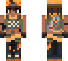 Raze valorant | Minecraft Skin