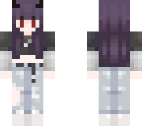 Purple demon | Minecraft Skin