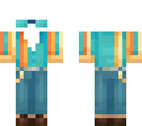 scar's limited life clocker outfit | Minecraft Skin