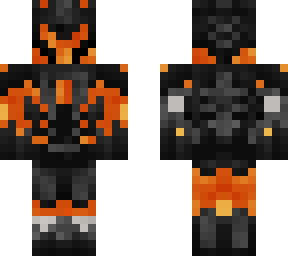 Lava Knight V.2 | Minecraft Skin