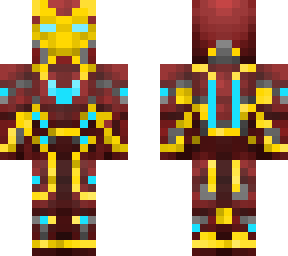 iron man | Minecraft Skins