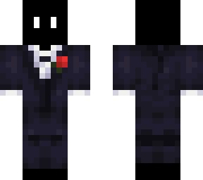 tuxedo black face | Minecraft Skin