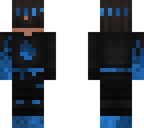 Blue flame | Minecraft Skin