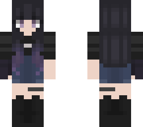 enderman girl | Minecraft Skins