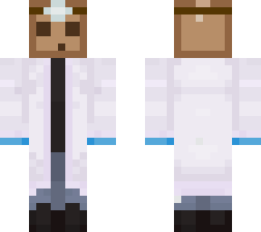 cardboard box doctor | Minecraft Skin