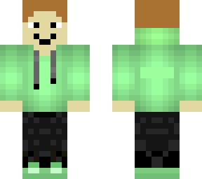 pullover boy green | Minecraft Skin