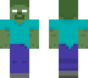 Simplistic Zombie Herobrine | Minecraft Skin