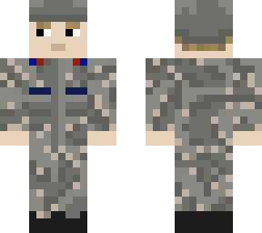 Civil Air Patrol Cadet in ABUs with beanie | Minecraft Skin