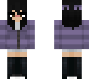 black and purple | Minecraft Skins