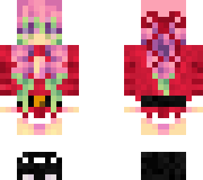kanroji mitsuri | Minecraft Skins