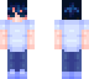 blue e-boy | Minecraft Skin