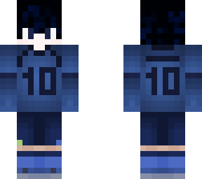 blue lock | Minecraft Skins