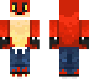 evil mega Crash | Minecraft Skin