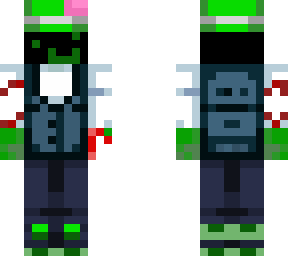 NEMOBOIYY YTS hive styled haloween costume | Minecraft Skin