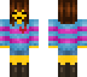 Frisk but color accurate | Minecraft Skin