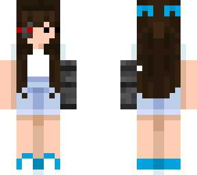 bionic girl | Minecraft Skin