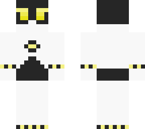 Murder Drone base (male) | Minecraft Skin