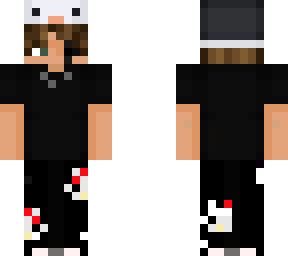 corrupted eye (black) | Minecraft Skin