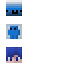 Blue Derp | PFP | Minecraft Skin