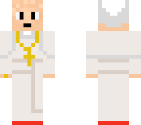 the Pope in a cassock | Minecraft Skin