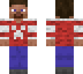 Steve a Christmas sweater updated 2025 | Minecraft Skin