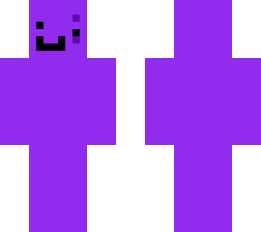 Purple dimple man | Minecraft Skin