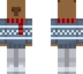 Winter Capybara | Minecraft Skin