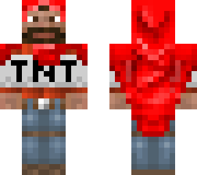 Crafter exploding tnt | Minecraft Skin