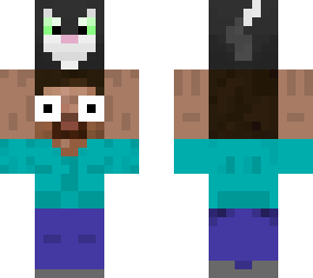 steve holding | Minecraft Skins