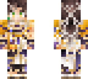 Color accurate Flins~Genshin Impact | Minecraft Skin