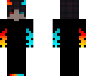 PvP Boy - Fire n Ice | Minecraft Skin