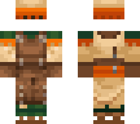 Desert Leatherworker Villager | Minecraft Skin