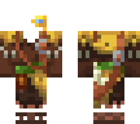Jungle Cartographer Villager | Minecraft Skin