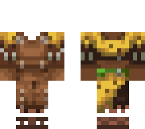 Jungle Leatherworker Villager | Minecraft Skin