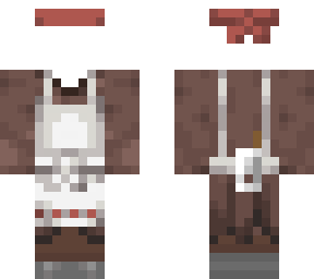 Plains Butcher Villager | Minecraft Skin