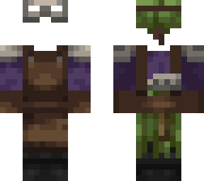 Swamp Armorer Villager | Minecraft Skin