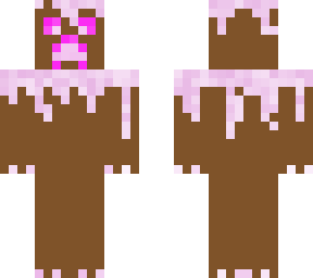 gingerbread creeper | Minecraft Skin