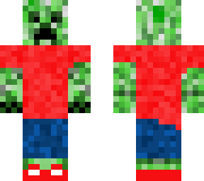 normal creeper do not use as always but ummmm | Minecraft Skin