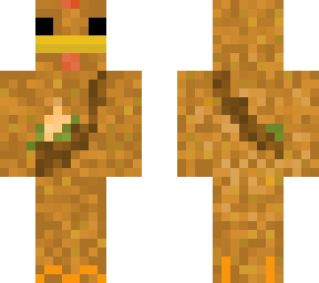 Corn Farmer Chicken | Minecraft Skin