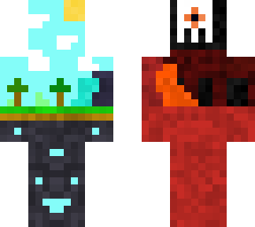 Overworld & neather | Minecraft Skin