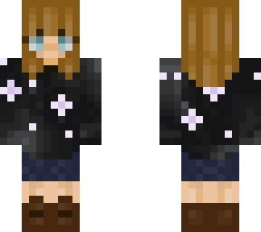 black coated | Minecraft Skin