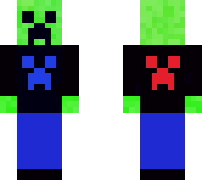 Cool creeper (2) | Minecraft Skin