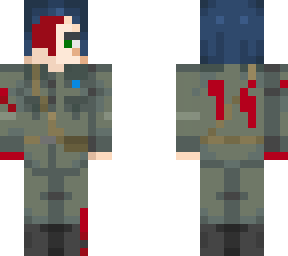 GIlbert in blood | Minecraft Skin