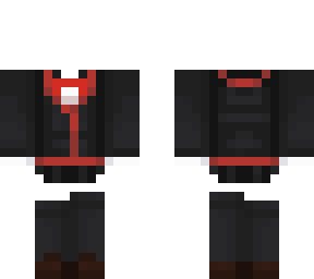 Yan Sim: Dark blazer uniform Base | Minecraft Skin