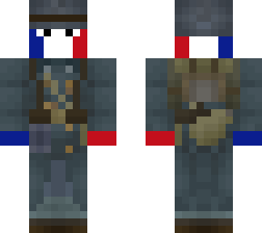 french Soldier | Minecraft Skin